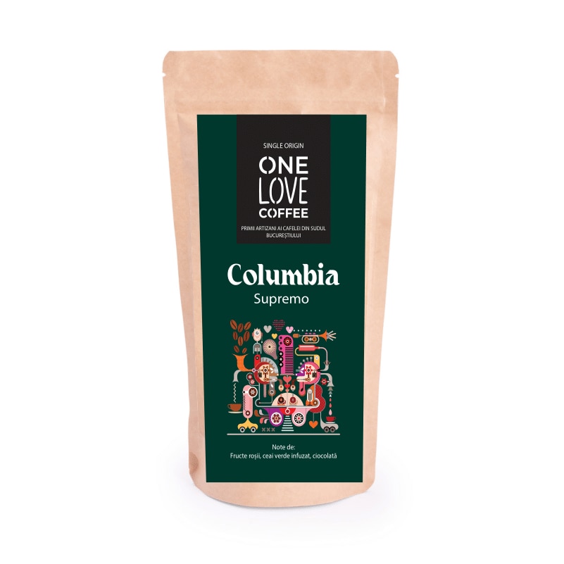 Cafea de specialitate Columbia Supremo proaspat prajita 500g - eMAG.ro