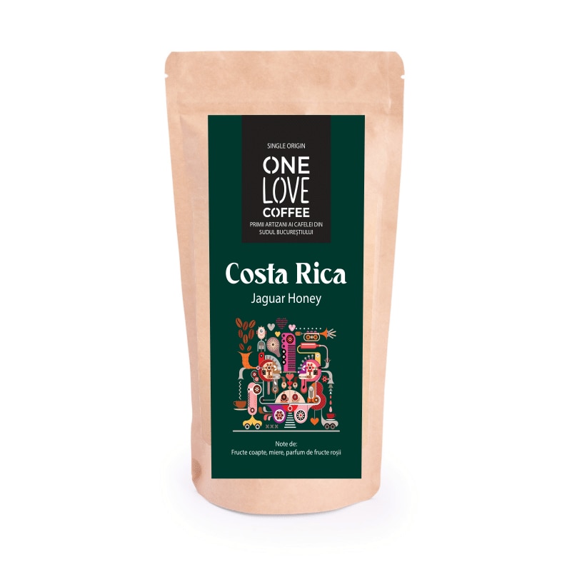 Cafea de specialitate Costa Rica Jaguar Honey proaspat prajita 500g ...