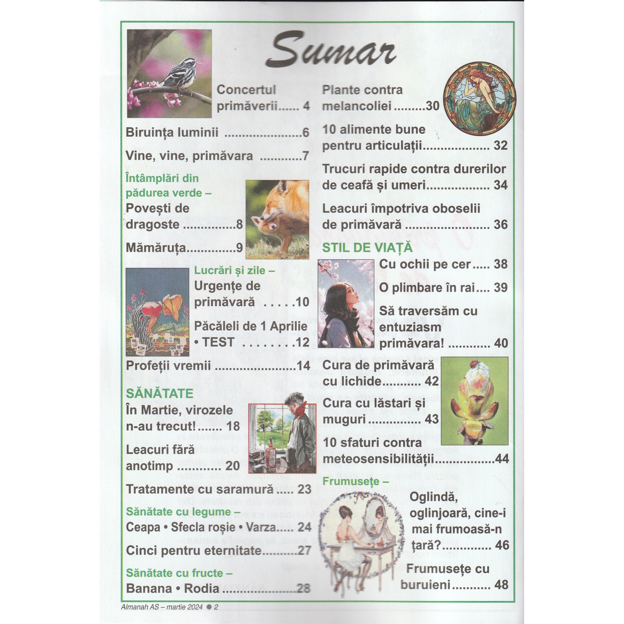 Almanah de primavara 2024 formula AS - eMAG.ro
