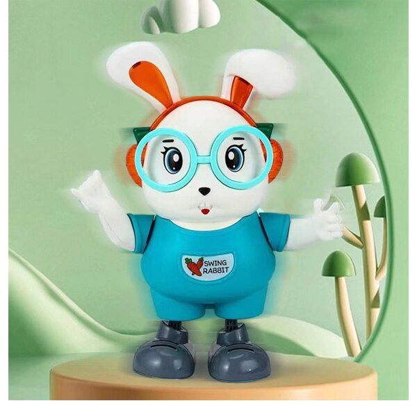 Jucarie interactiva Virtual Trend®, Iepurasul dansator Robotul electric ...
