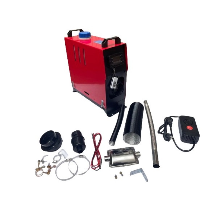 Sirocou portabil diesel, SMART, incalzire stationara, 220V 24V 12V, 8 ...