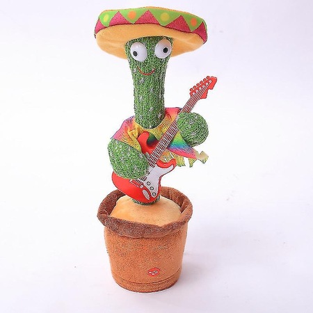 Cactus Mexican dansator interactiv cu incarcare la USB - eMAG.ro