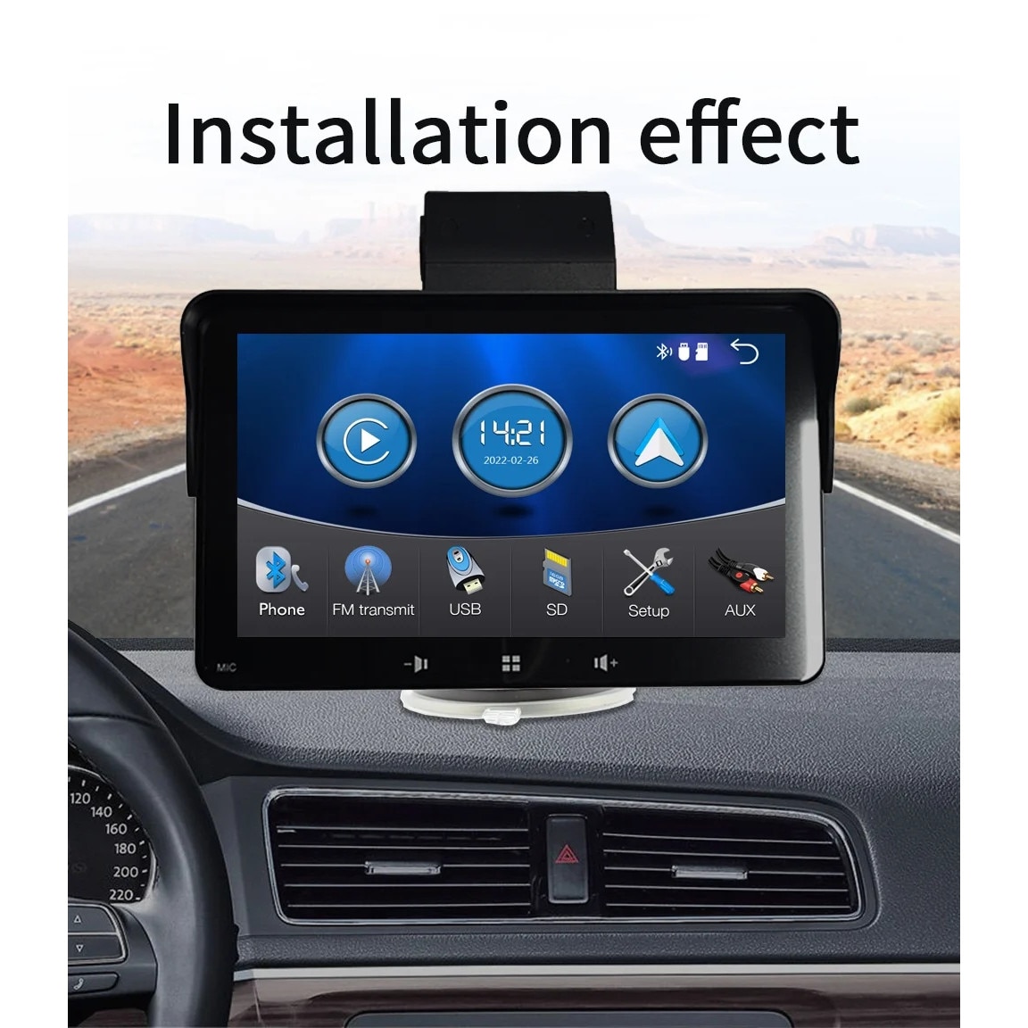 ILIKE PND 9 inch autórádió univerzális android carplay érintőképernyő ...