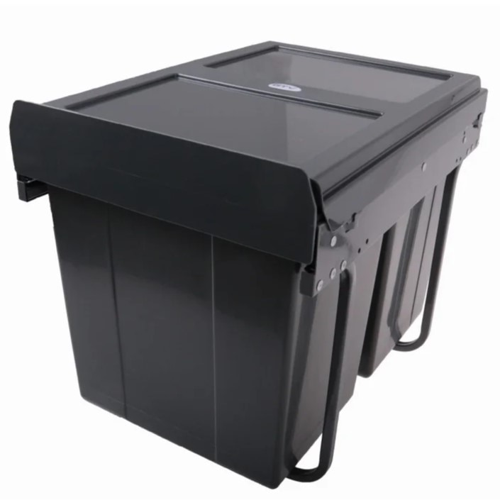 Cos de gunoi Practi Eco incorporabil cu 2 compartimente x 10 L si 1 ...