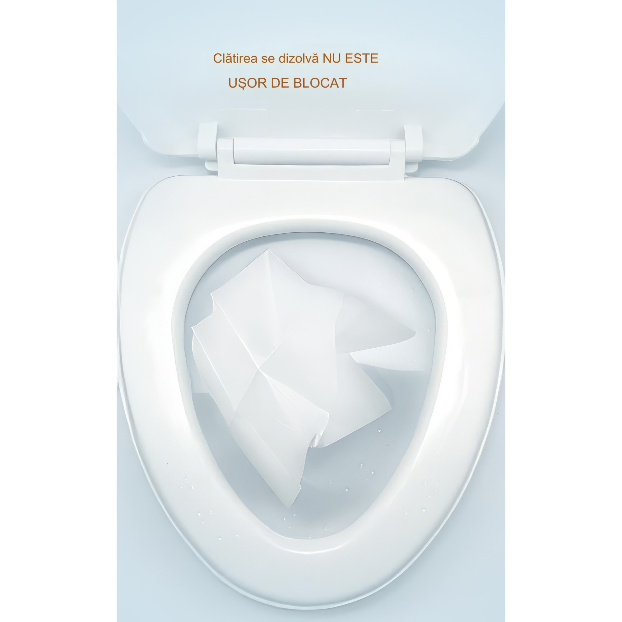 Huse colac WC, Unica folosinta, 3 pachete x 10 buc, Alb - eMAG.ro