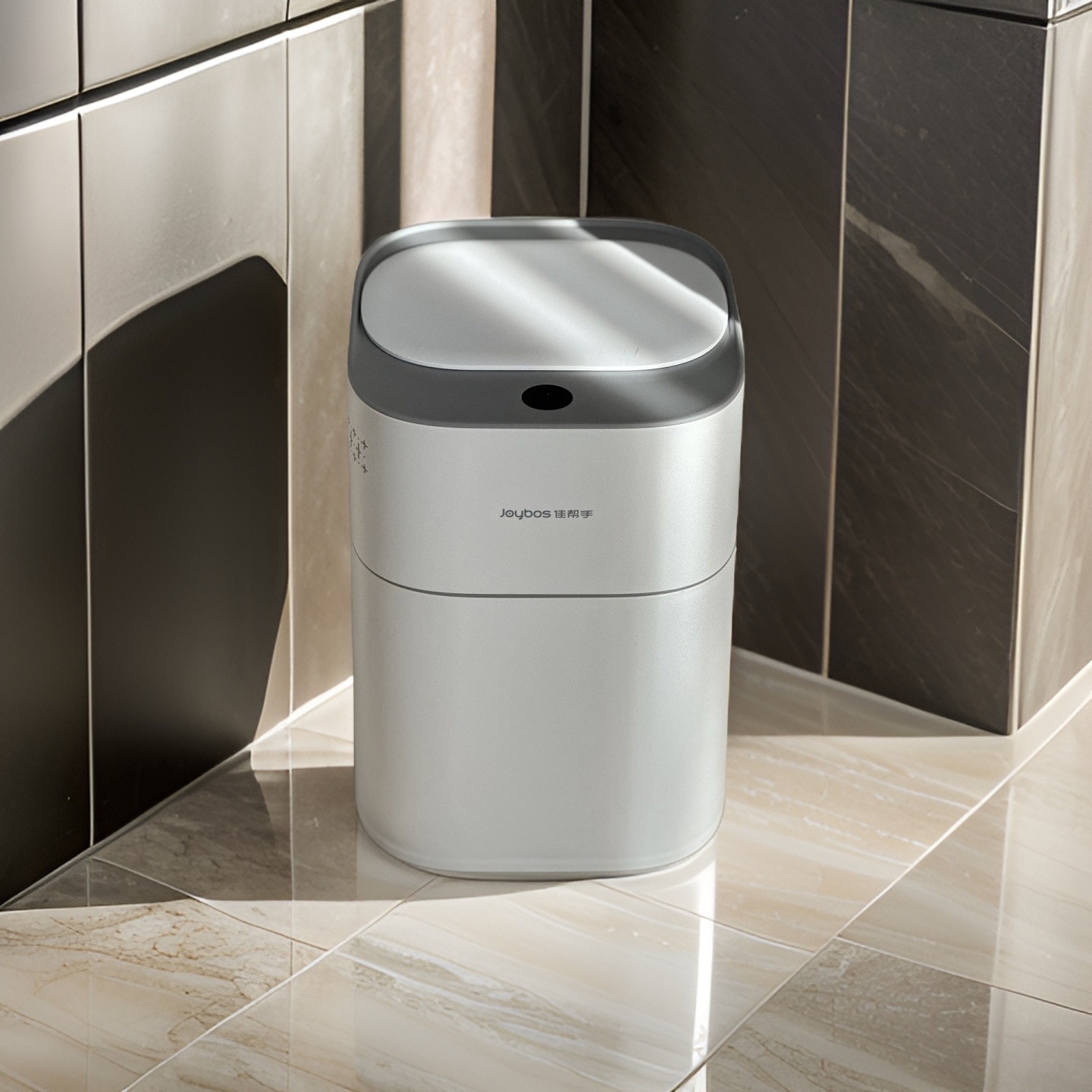 Cos de Gunoi Smart, cu deschidere a capacului pe baza de senzor ...