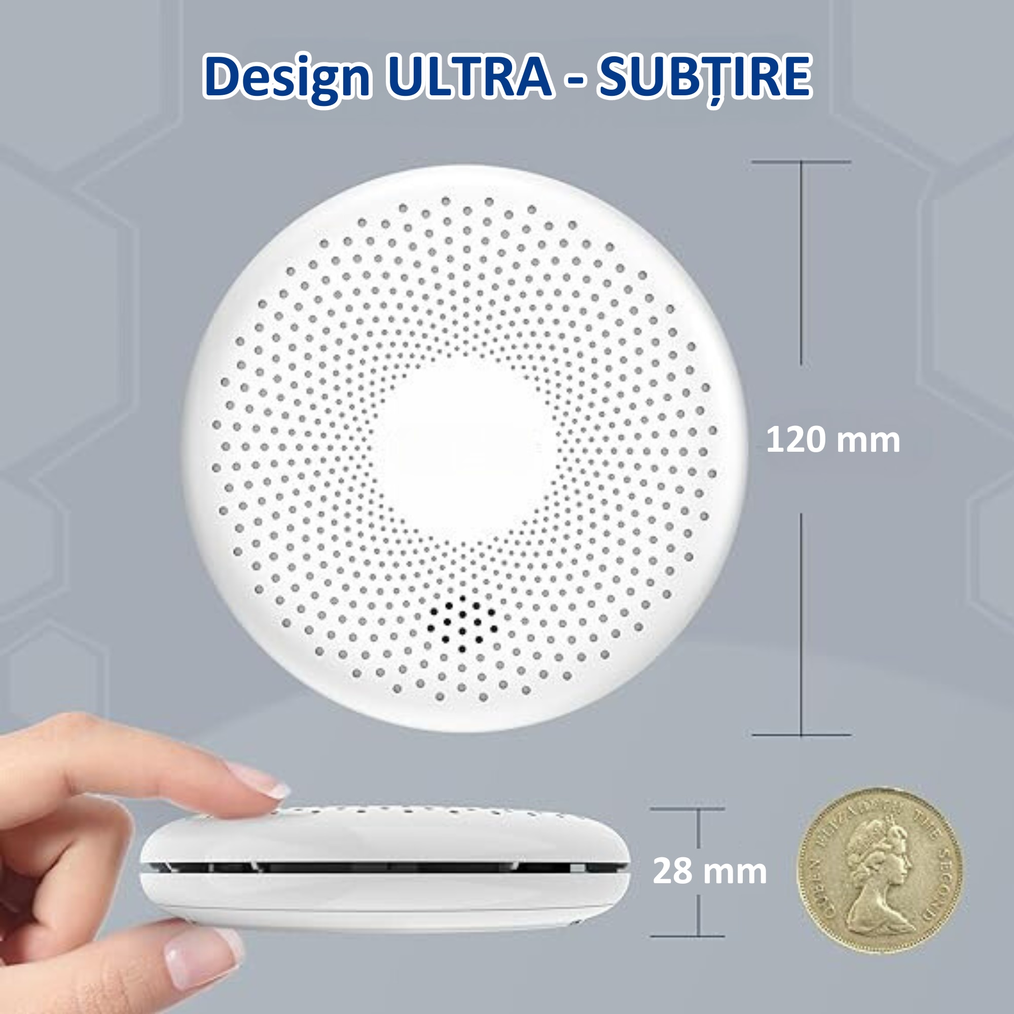 Detector 2 in 1 Fum si Monoxid de Carbon Smart STADIS™, Wireless ...