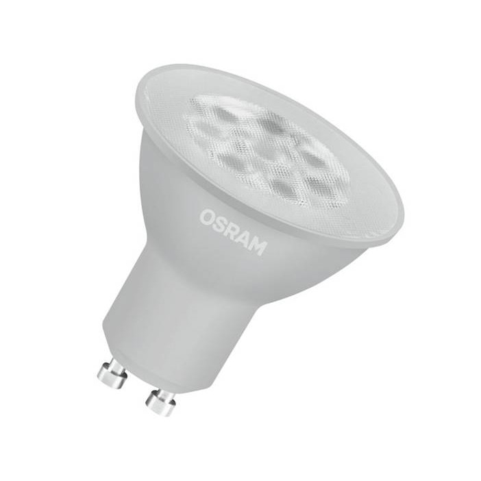 Лампа LED OSRAM, Kлас A+, Lуничка, JDR, цокъл Gu10, 220VAC, 5W, 2700K ...