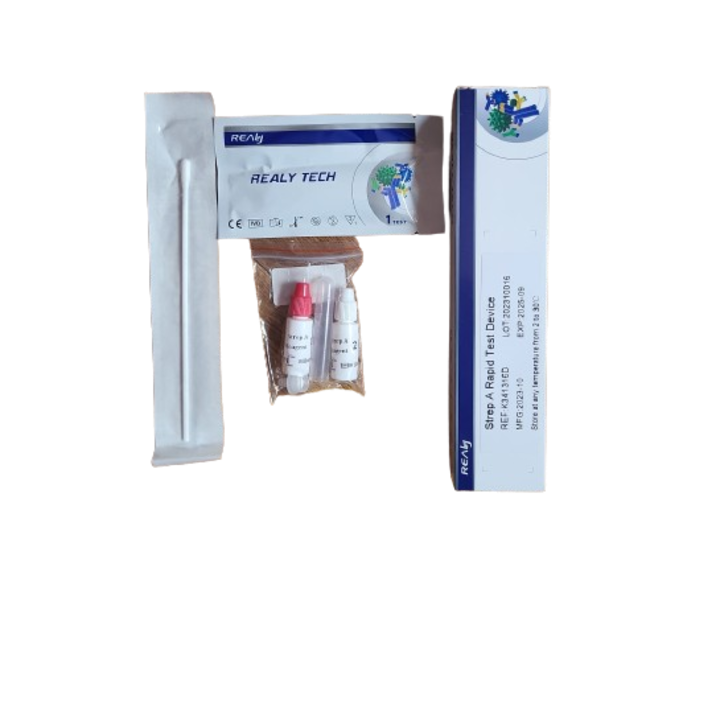 Test rapid determinare Streptococ A beta hemolitic Realy Tech - eMAG.ro