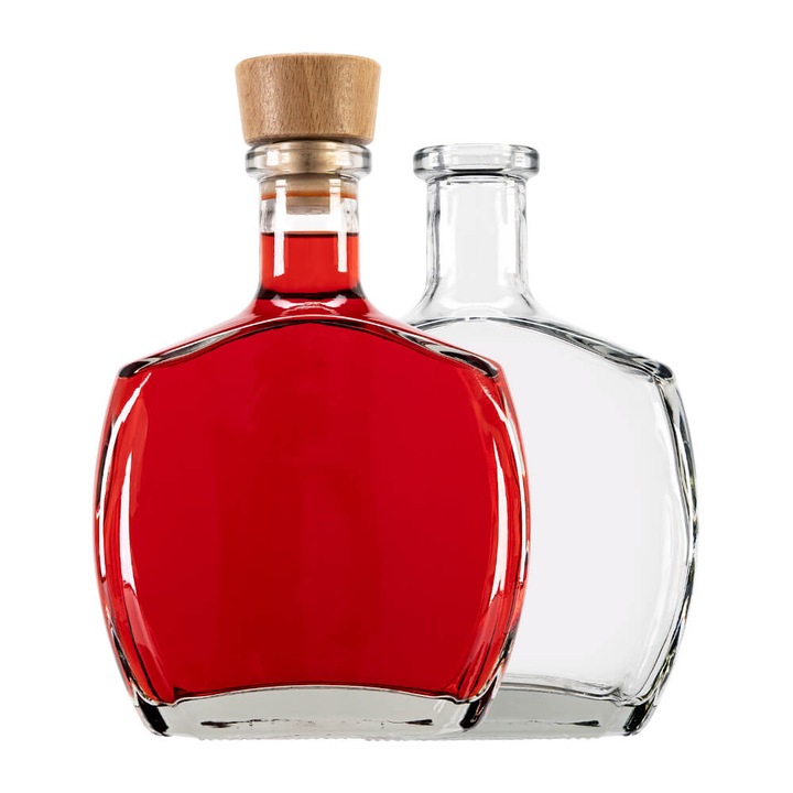 Sticla SuperButelki CARAFFA, 500ml, grosime mare, neutru, 18.3x14x5cm ...
