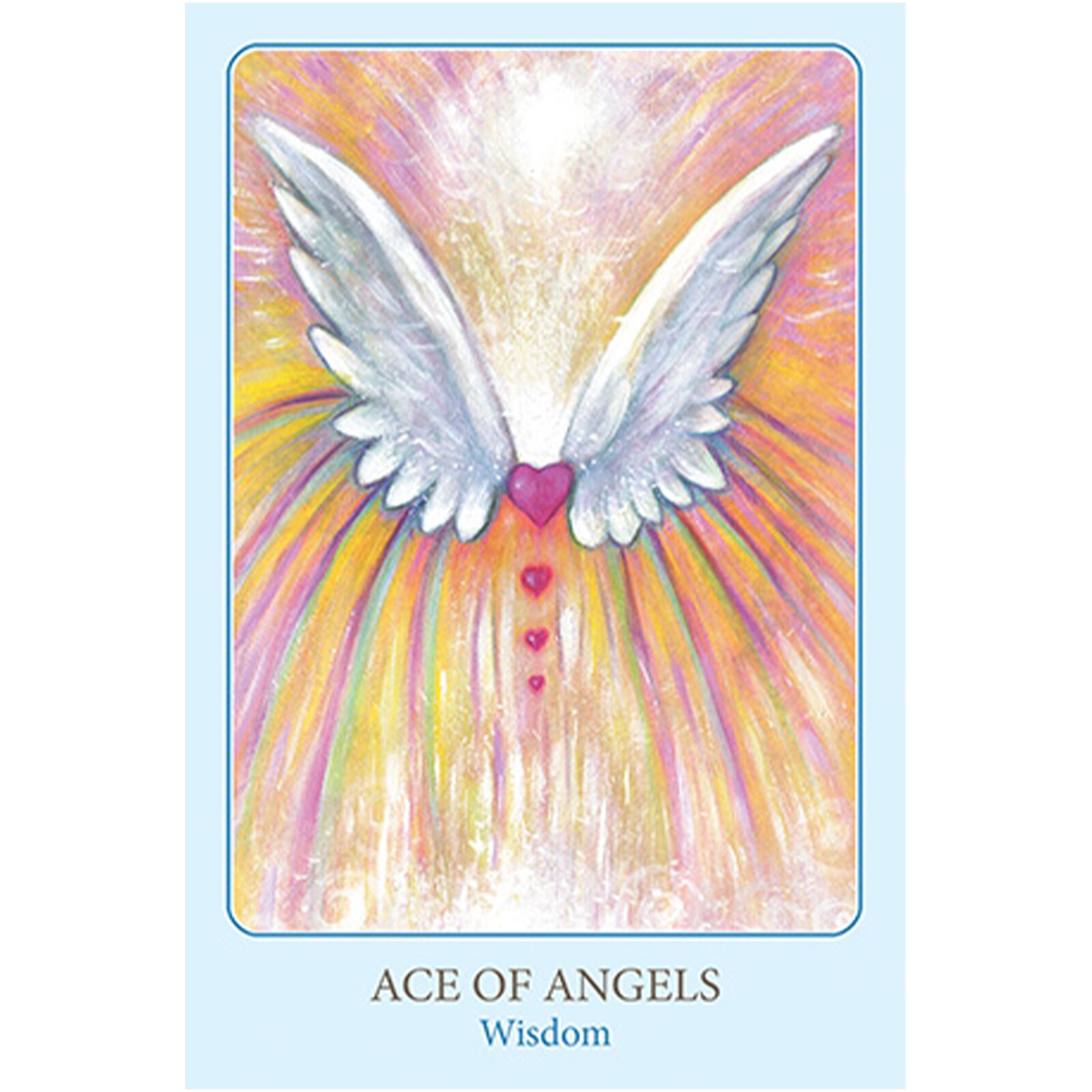 Set 78 carti tarot, Blue Angel, Multicolor, Model The Tarot Of Light ...