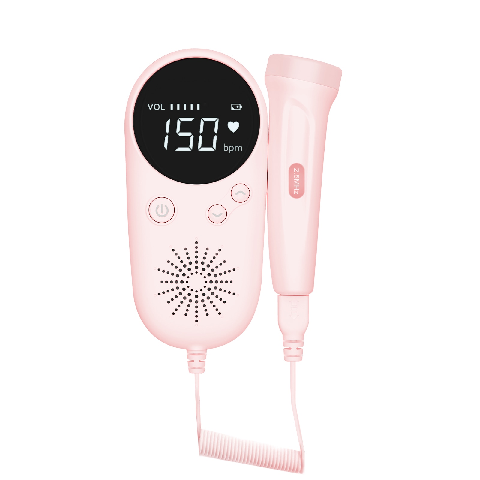 Monitor de ritm cardiac pentru bebelusi Britzgo, stetoscop, monitor ...