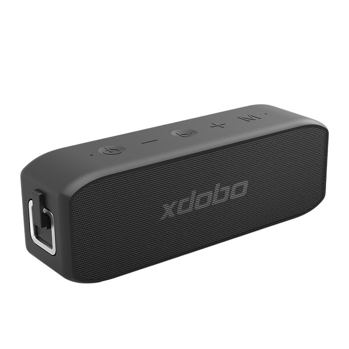 Boxa portabila, Xdobo, 20W, Waterproof IPX7, TWS, Bluetooth 5.0, Negru ...