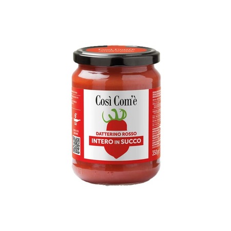 Rosii intregi, Cosi Com'e, in suc de rosii, 350g - eMAG.ro