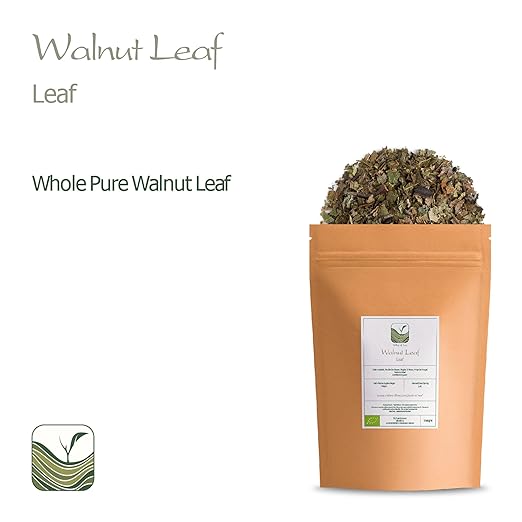Ceai organic din frunze de nuc, 200 g - eMAG.ro