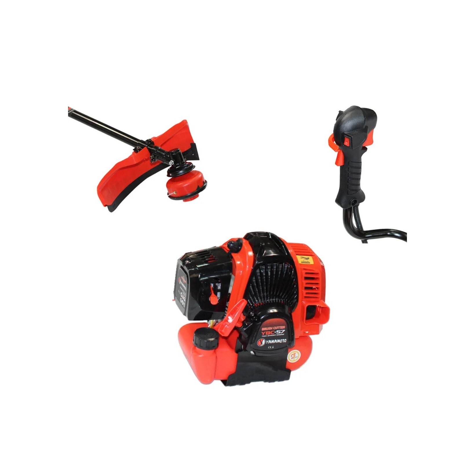 Motocoasa de umar, putere motor 6 Cp, 52 Cc, 10000 Rpm, combustibil ...