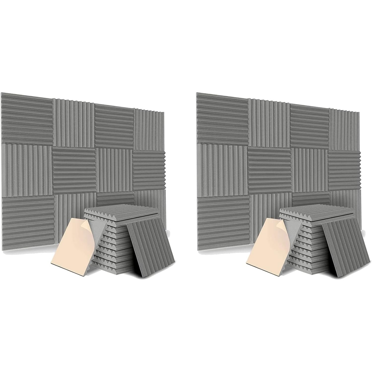 Panou Fonoabsorbant pentru Izolatie Fonica si Zgomot Redus, din Burete ...