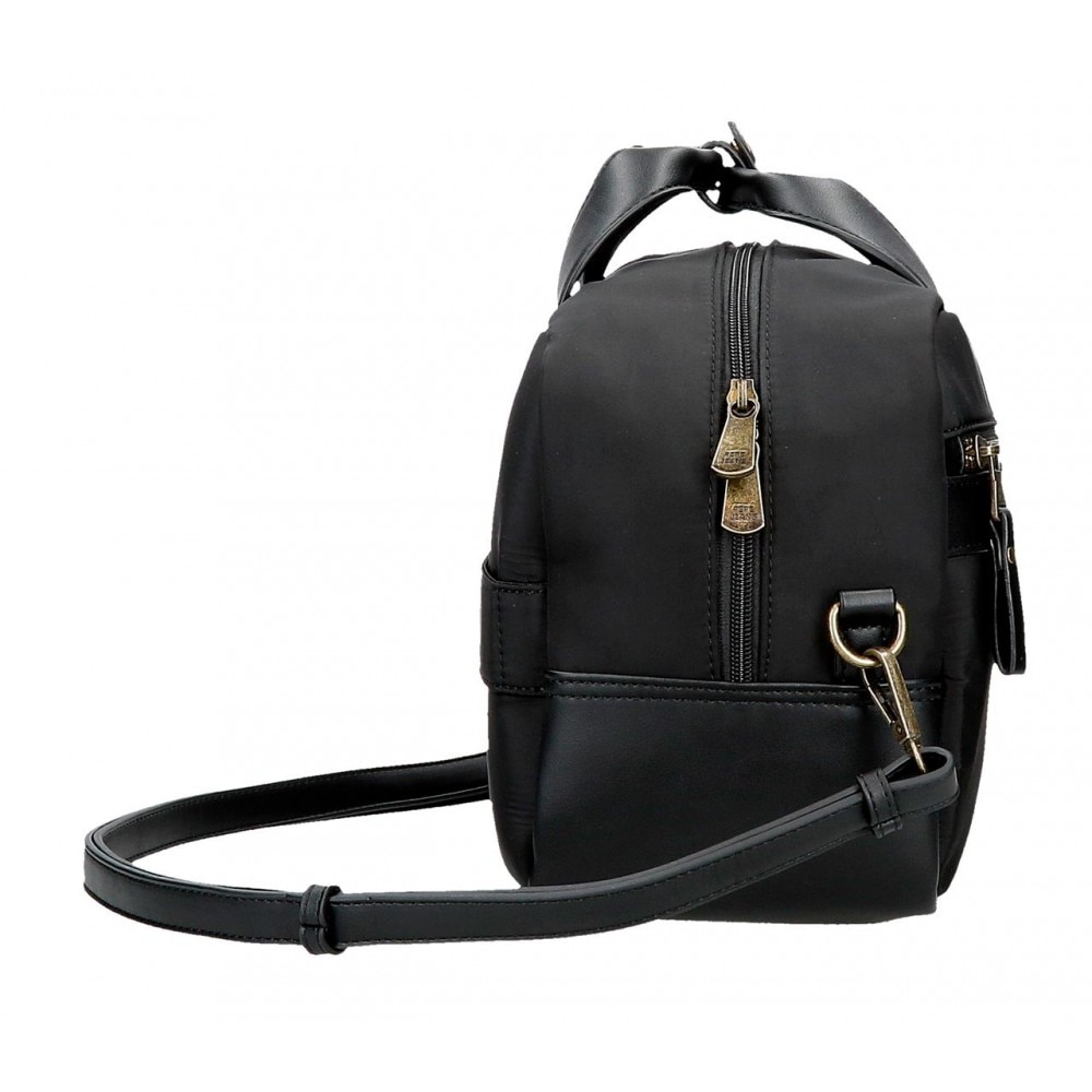 Geanta umar dama, Pepe Jeans Morgan, adaptabila, negru, 31x21x15 cm ...