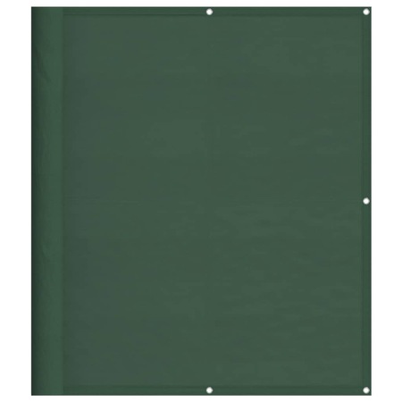 Paravan de balcon vidaXL, verde inchis, 120x1000cm, 100% poliester ...