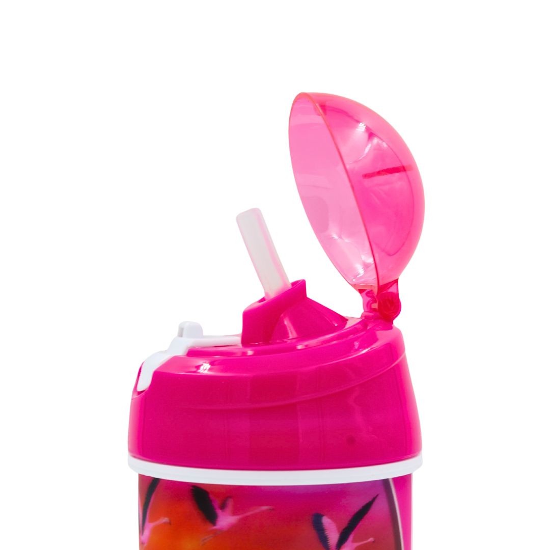 Sticla apa pentru copii model flamingo 500ml - eMAG.ro