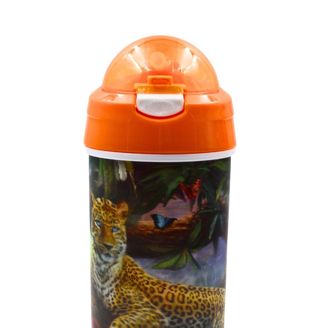 Sticla apa pentru copii model leopard 500ml - eMAG.ro