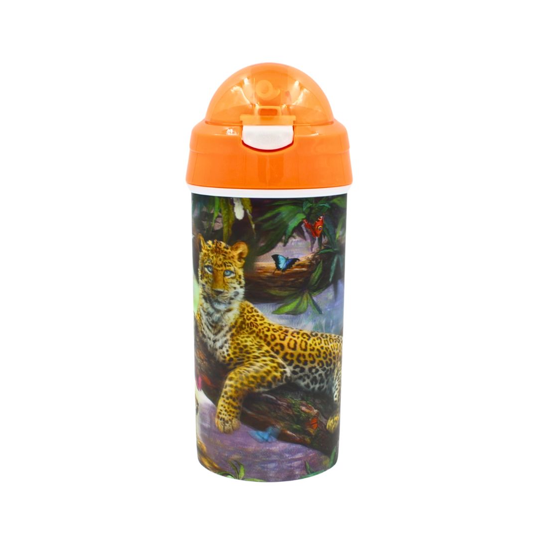 Sticla apa pentru copii model leopard 500ml - eMAG.ro
