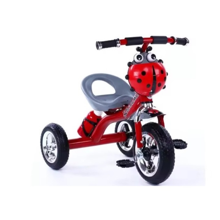 Tricicleta noua baby cu trei roti pentru copii 3-5 ani rosie cu ...
