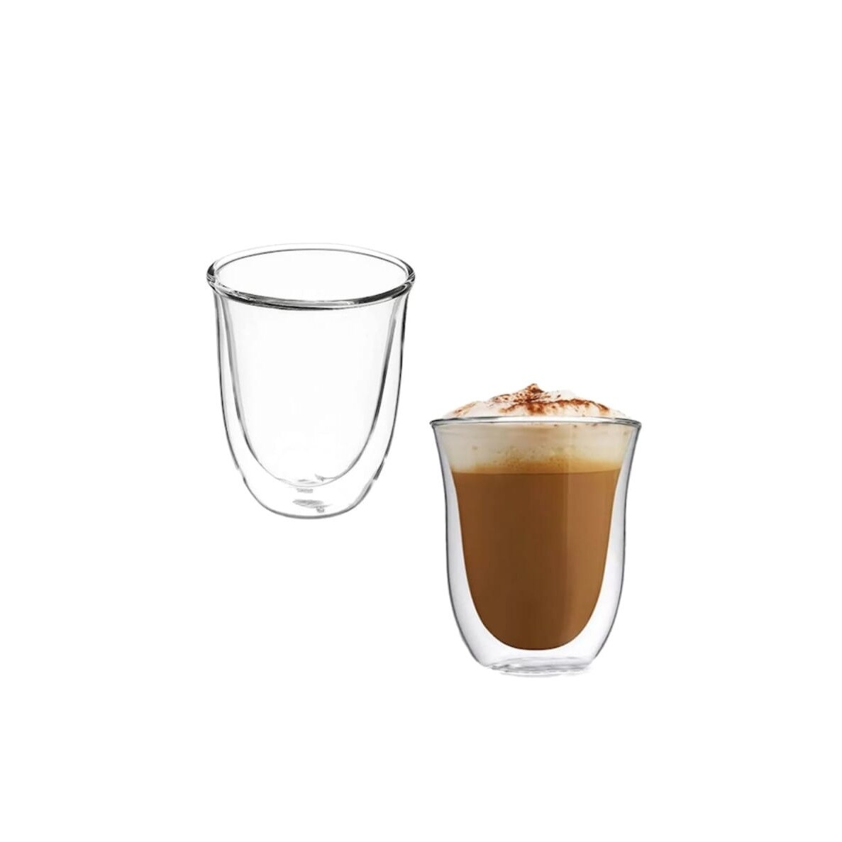 Pahare espresso pereti dubli 2 buc set 100 ml - eMAG.ro