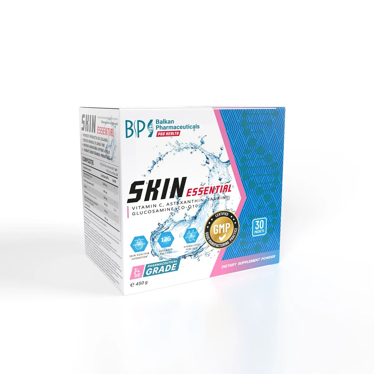 Skin Essential, 30 de plicuri, fructe de padure, Supliment alimentar cu ...