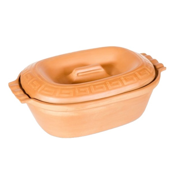 Vas roman din lut, oval, 6 l - eMAG.ro