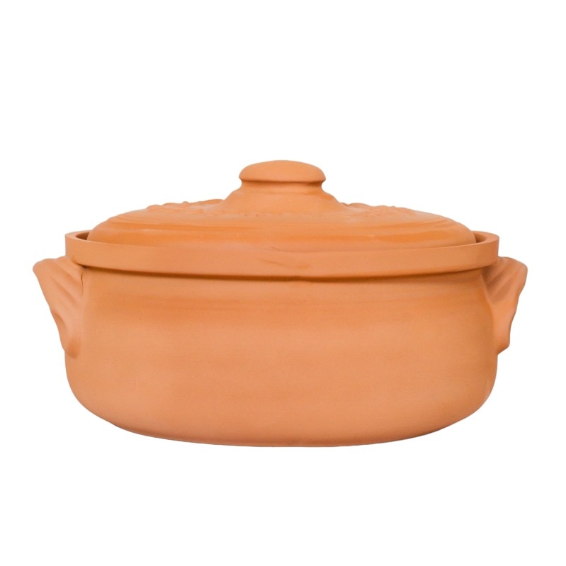 Vas roman din lut, rotund, 4 l, 04 - eMAG.ro