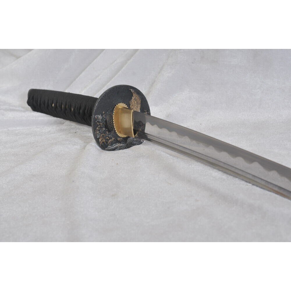 Sabie Katana cu Teaca, pentru antrenament, Otel Carbon, 103 cm, R874 ...