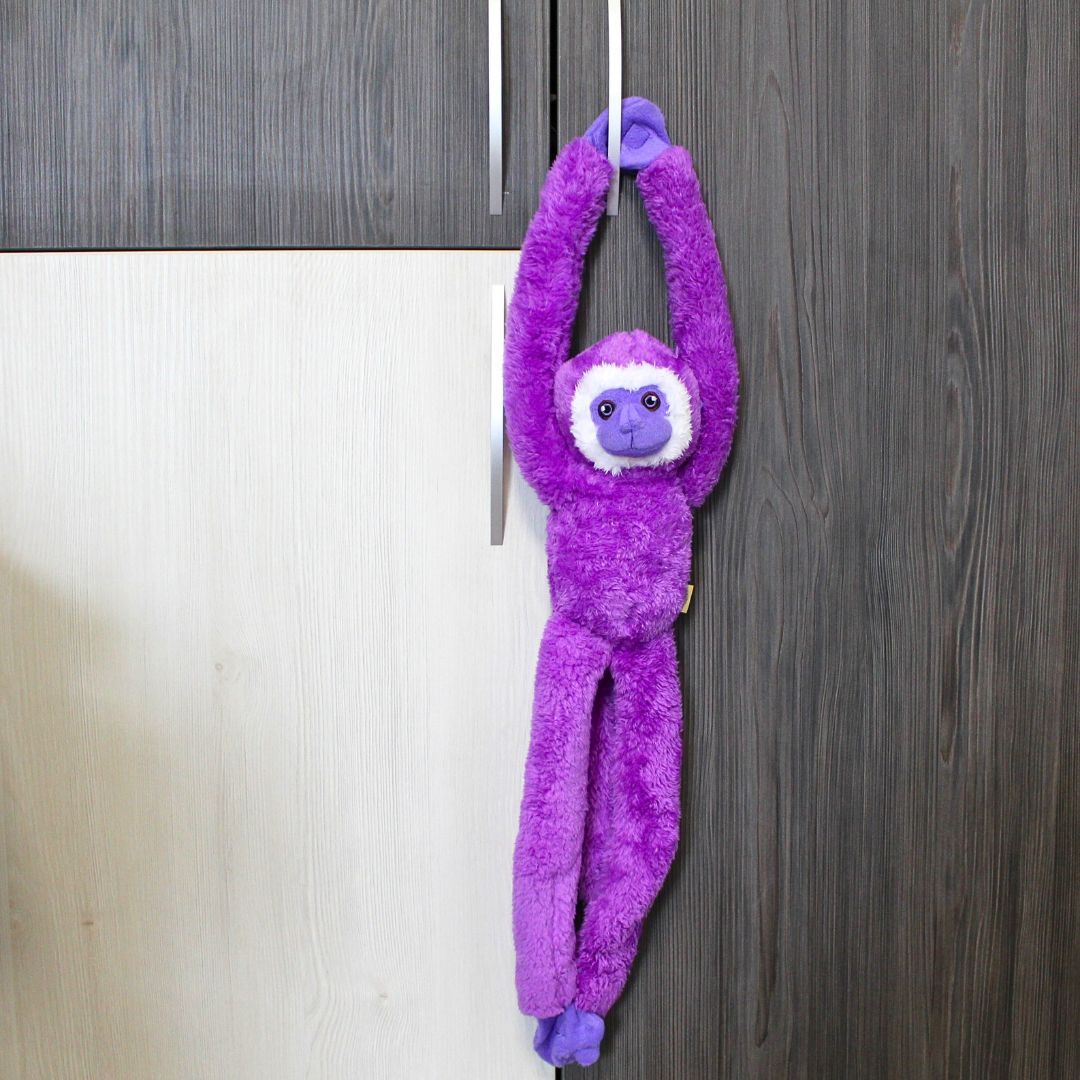 Jucarie maimuta din plus mov 57 cm - eMAG.ro