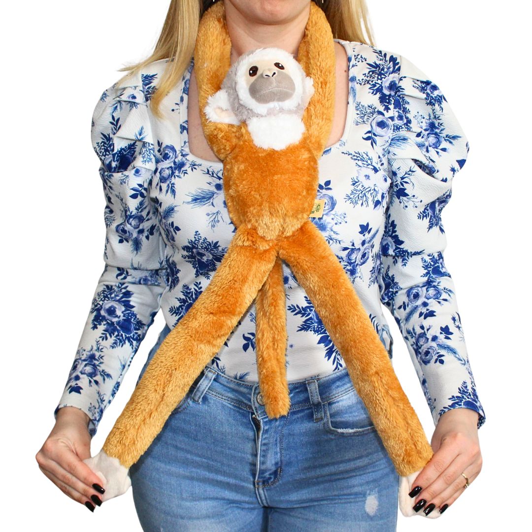 Jucarie maimuta din plus maro 57 cm - eMAG.ro