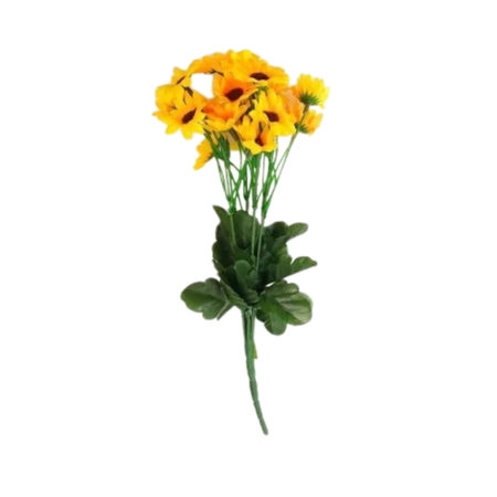 Buchet artificial galbenele 30cm - eMAG.ro