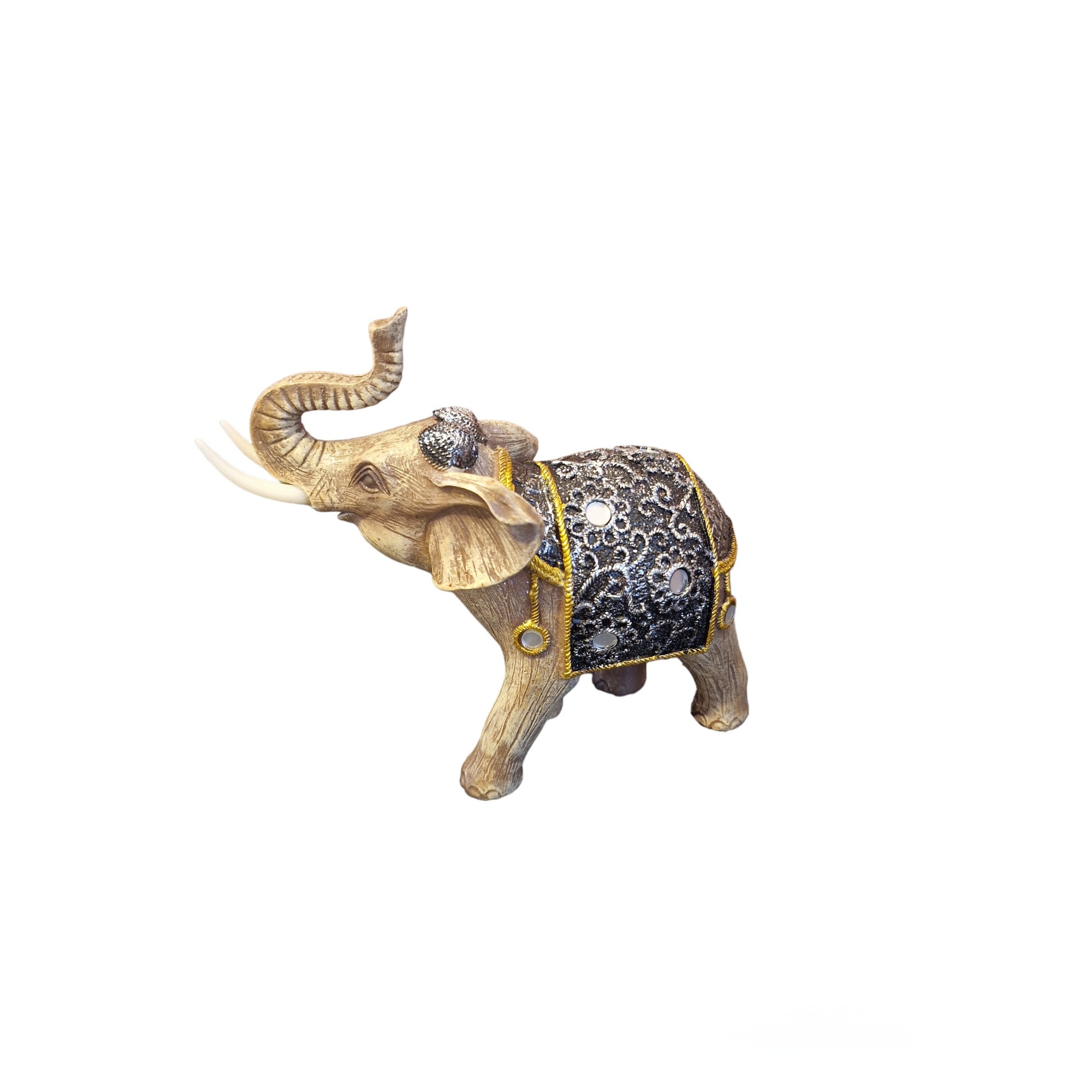 Elefant decoratiune din rasina, statueta Feng Shui, 18 cm - eMAG.ro