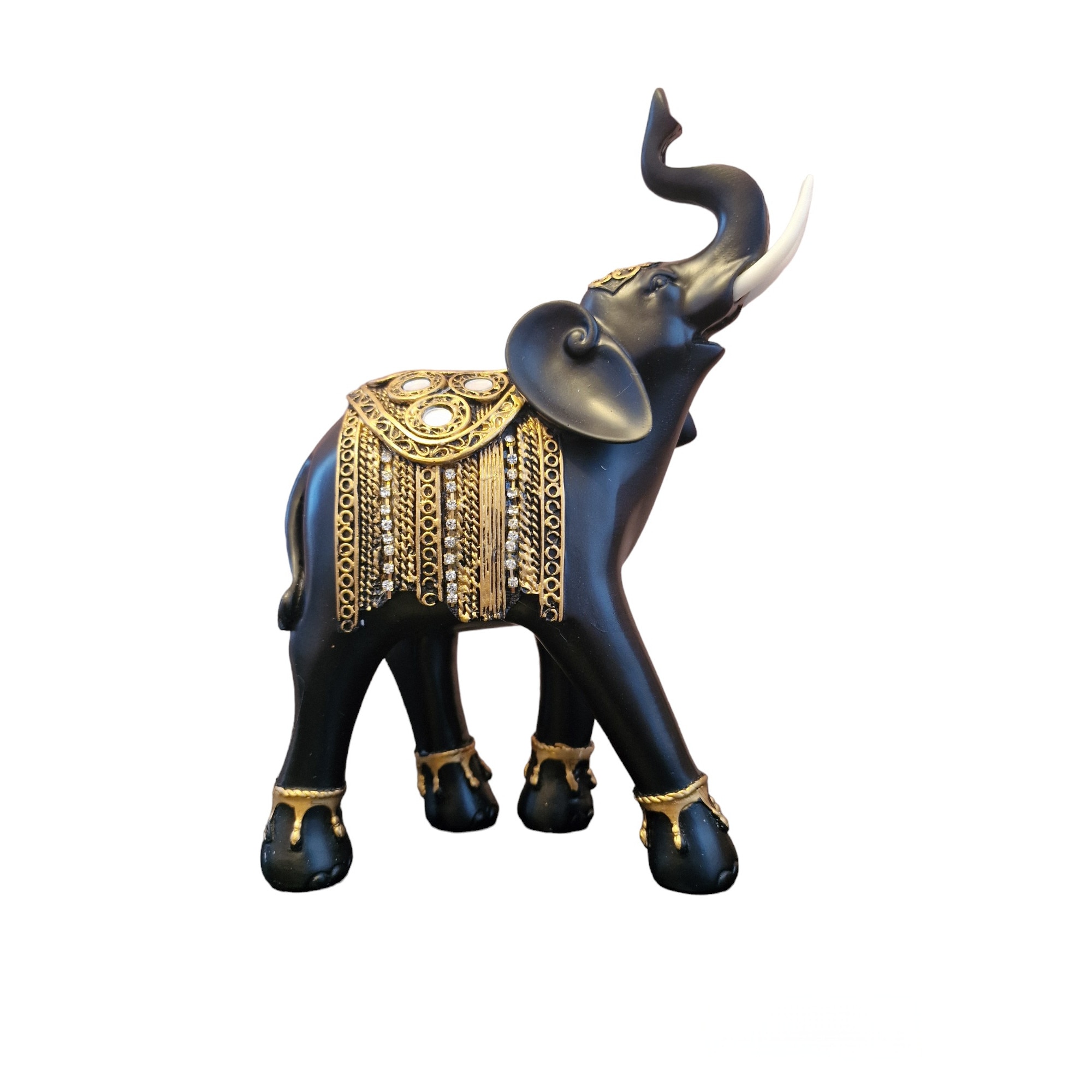 Elefant decoratiune din rasina, statueta Feng Shui, 23 cm - eMAG.ro