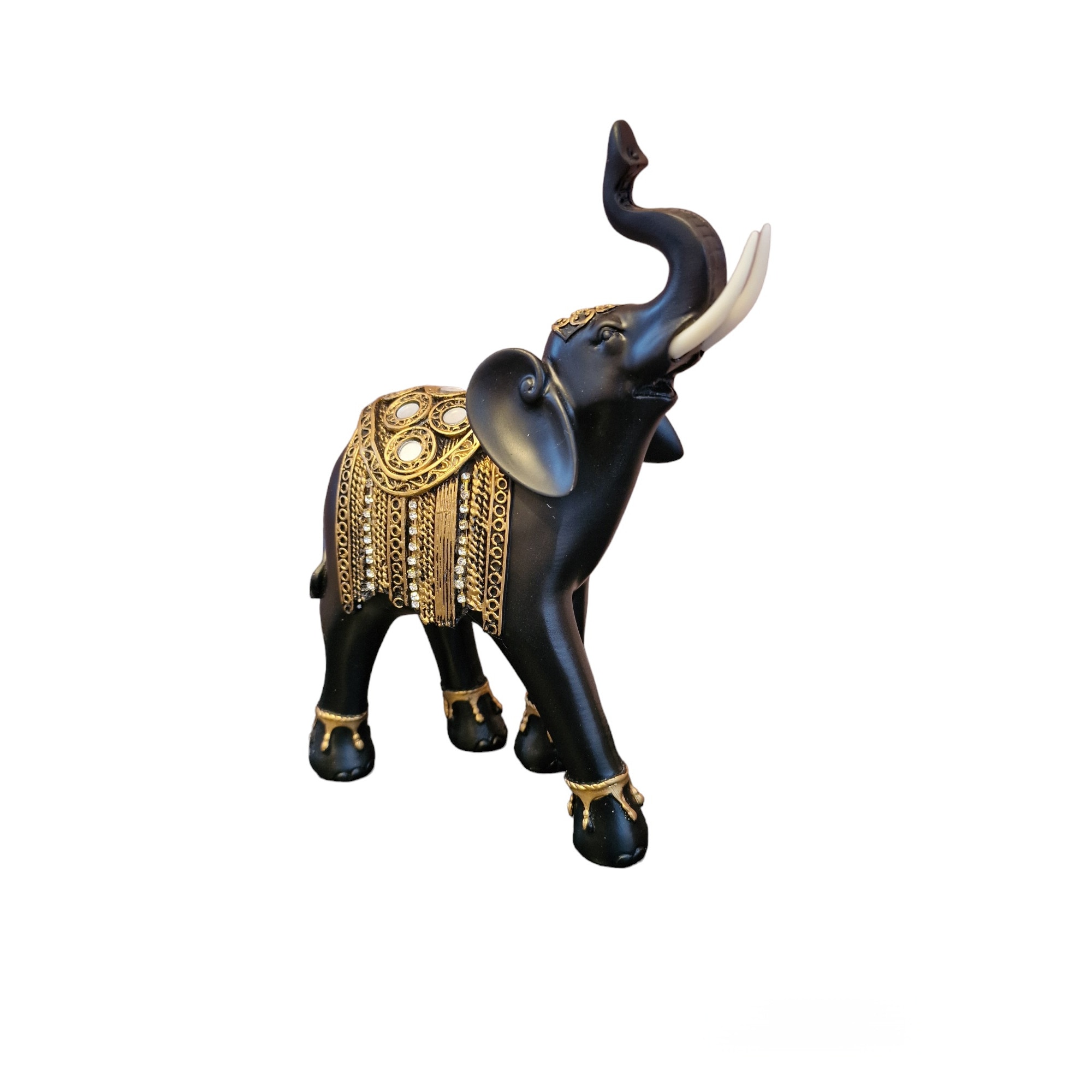 Elefant decoratiune din rasina, statueta Feng Shui, 23 cm - eMAG.ro