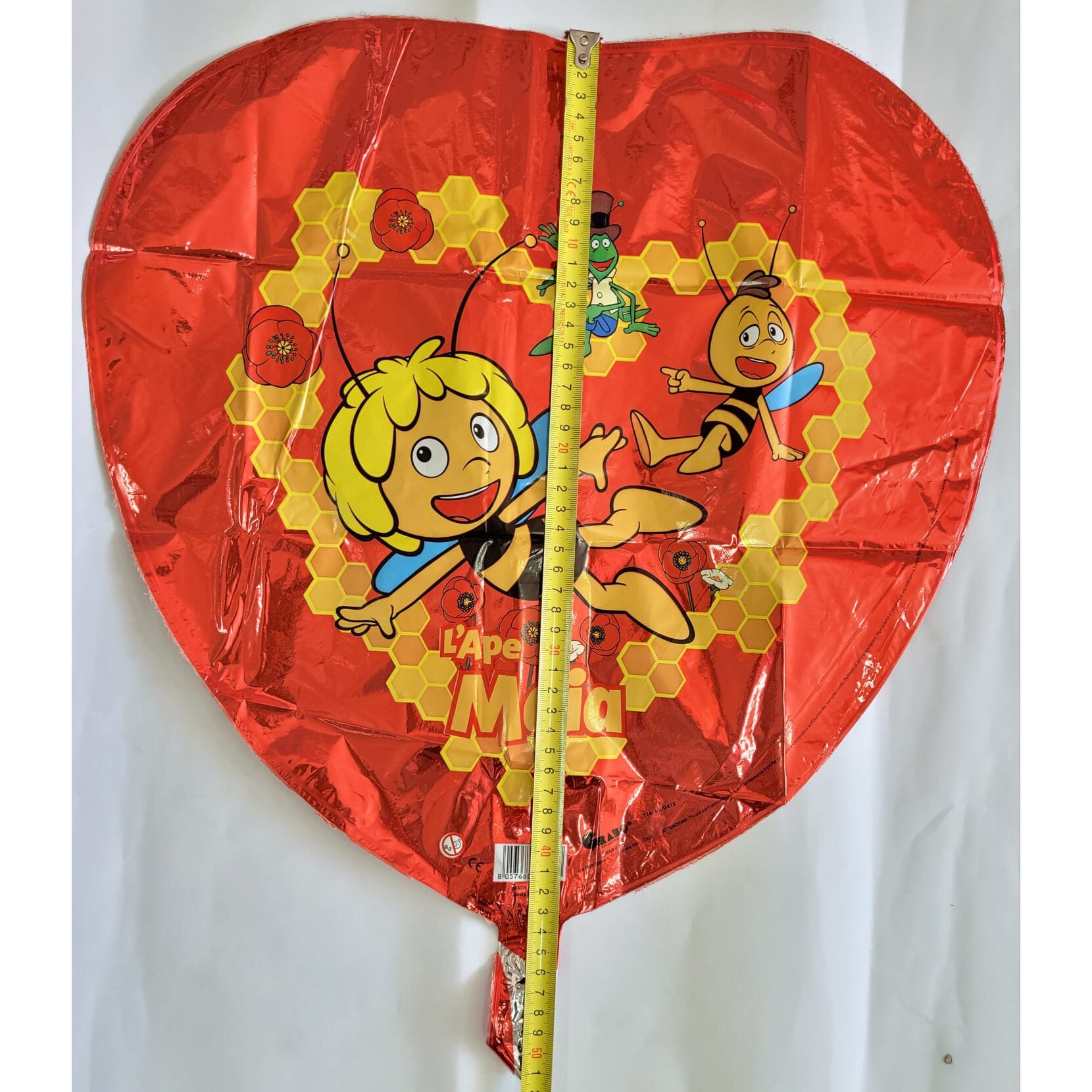 Balon folie inima rosie Albinuta Maya 46 cm - eMAG.ro