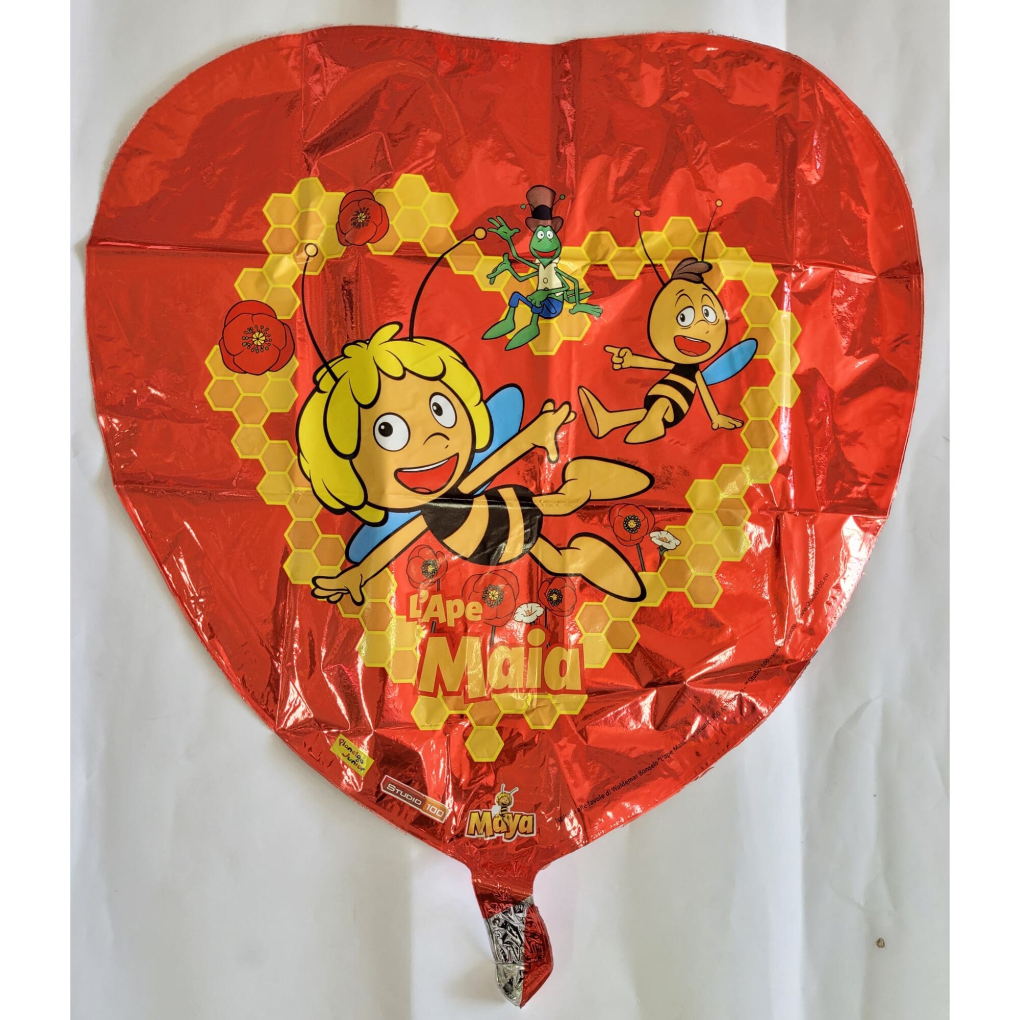 Balon folie inima rosie Albinuta Maya 46 cm - eMAG.ro