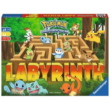 Joc de societate Ravensburger Labyrinth Pokemon, 2-4 jucatori - eMAG.ro