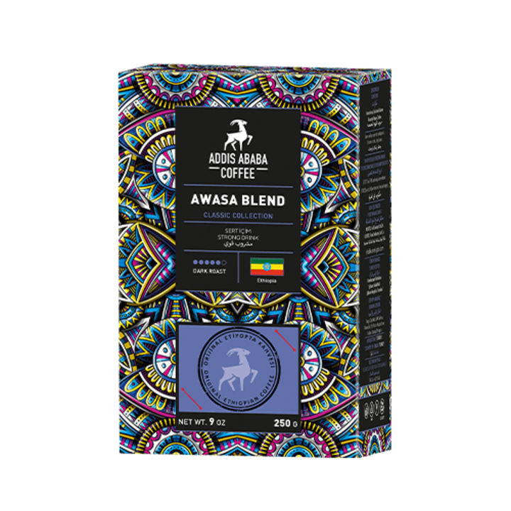 Cafea boabe Addis Ababa Coffee AWASA Blend, origine Etiopia, prajire ...