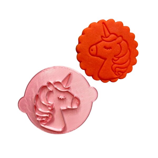 Set Stampile pentru Prajituri, Unicorn, Sirena, Curcubeu cu Inimi, si ...