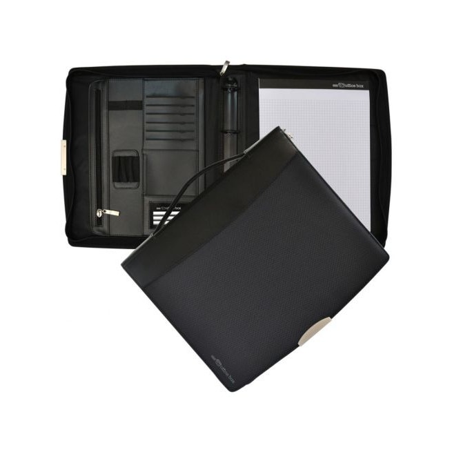 Mapa cu fermoar A4+, latime 6 cm - eMAG.ro