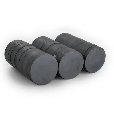 Set 50 magneti ferita disc, universali, 25 x 3 mm, negri, Dactylion ...