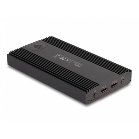 Rack extern USB type C la 2 x M.2 NVMe PCIe SSD cu RAID, Delock 42022 ...