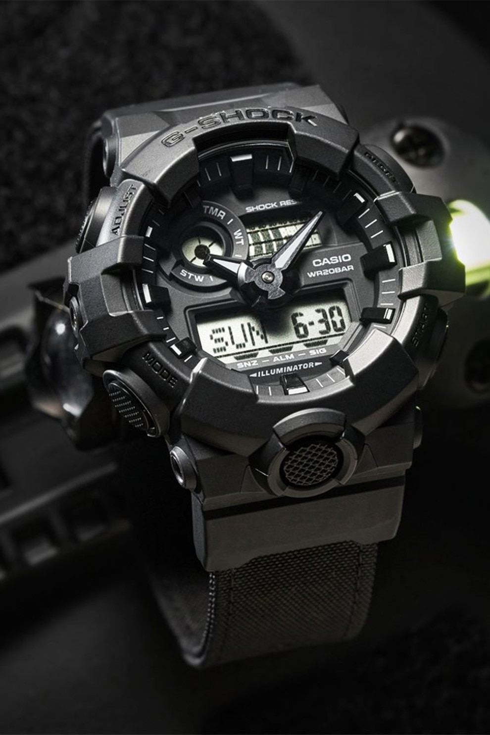 Casio, Ceas analog si digital, Negru - eMAG.ro