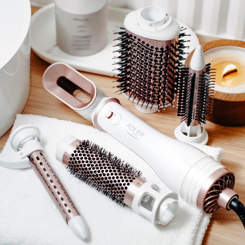 Perie de par electrica 5 in 1 Adler, 1200W - eMAG.ro