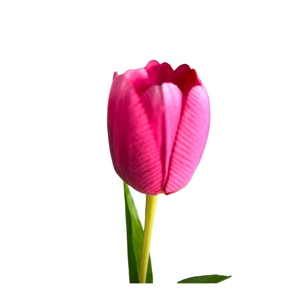 Lalea artificiala cu aspect natural, H 35 cm, roz - eMAG.ro