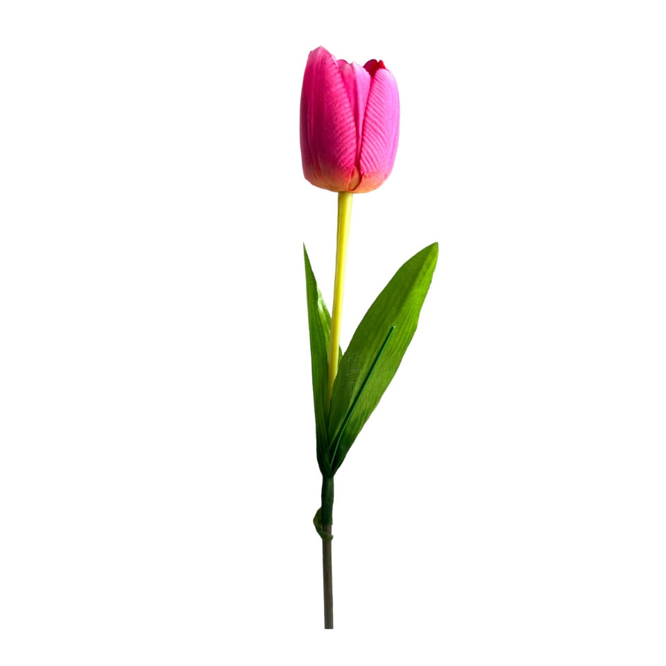 Lalea artificiala cu aspect natural, H 35 cm, roz - eMAG.ro
